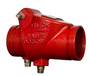 Aleum Fire Protection DGC Grooved Swing Check Valves, 300 PSI, UL/FM